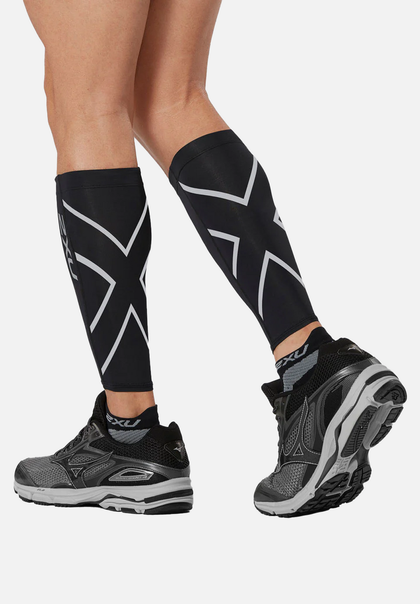 2XU Compression Calf Guards Black/Black – The Republic of Hockey